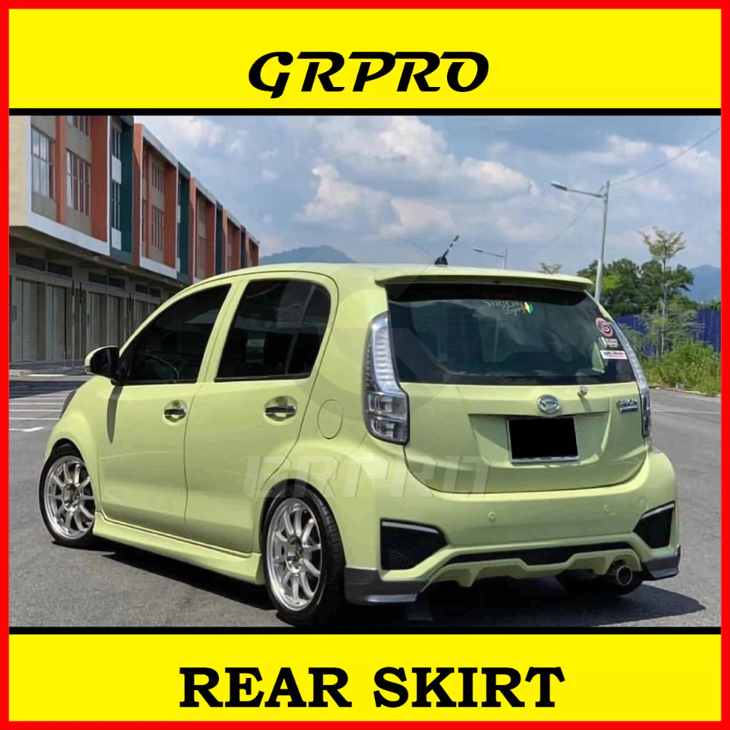 🔥PROMOTION🔥Perodua Myvi 2015 - 2017 Icon Advance Rear Skirt/Rear ...