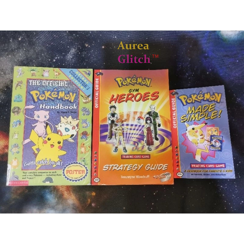 Pokemon TCG Vintage official handbook and guide books for selection ...