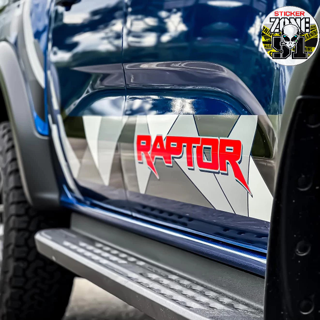 [Pre-order] Ford Raptor Ford Ranger Side Body Sticker Design | Shopee ...