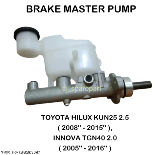BRAKE MASTER PUMP TOYOTA HILUX 2.5 KUN25 2008'' - 2015'' INNOVA 2.0 ...