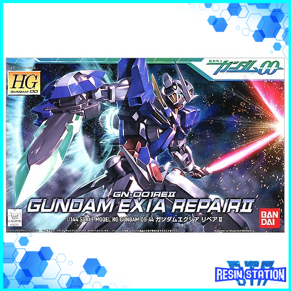 HG GUNDAM EXIA REPAIR II R2 1/144 00 GUNDAM BANDAI GUNPLA | Shopee Malaysia