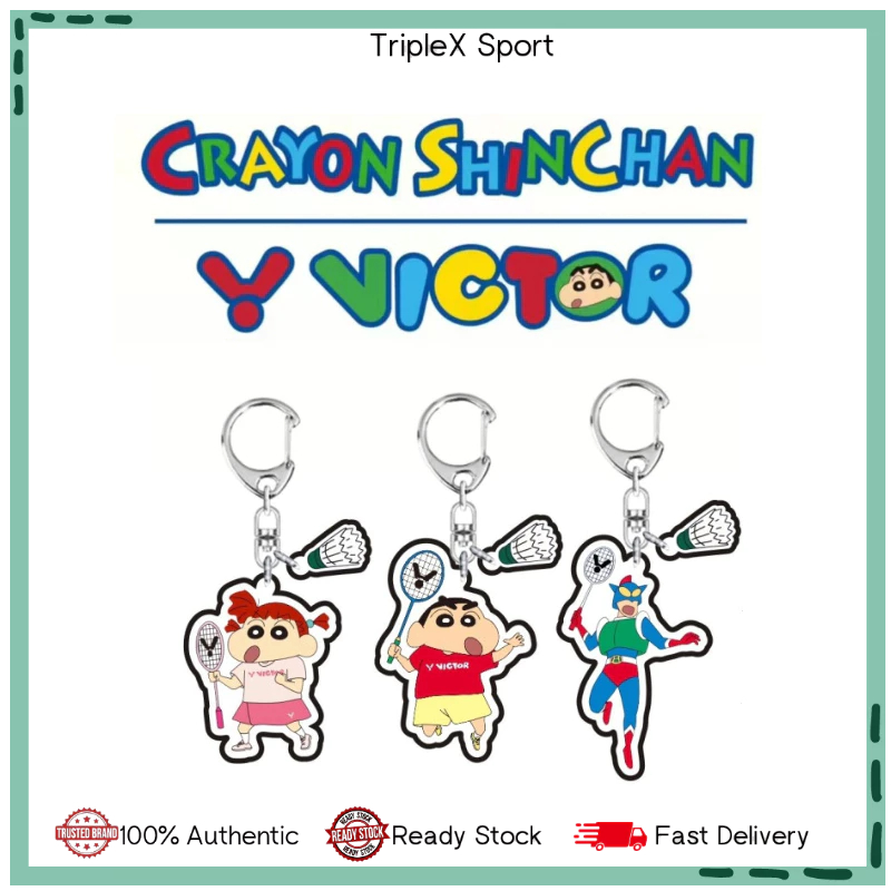 【Ready Stock in MY】Crayon Shin-Chan Cute Badminton Key Chain | Shopee ...