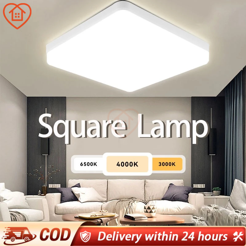 📣LOWEST PRICE📣48W LED Ceiling Light Modern Ultra Thin Ceiling Lamp ...