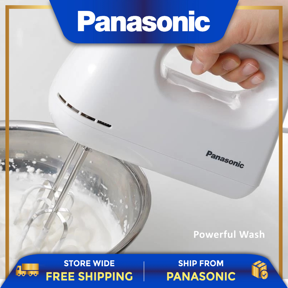 PANASONIC MK-GH3 HAND MIXER 5-SPEED SELECTION MK-GH3WSK | Shopee Malaysia