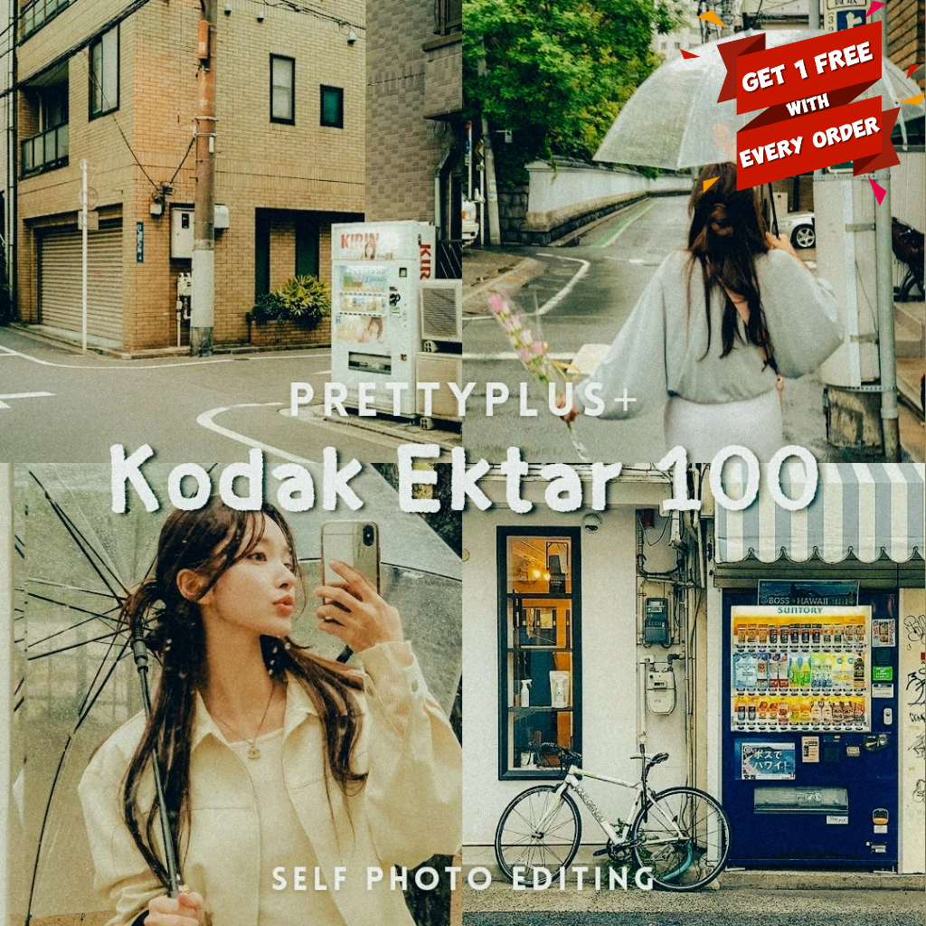 Kodak Ektar 100 | Lightroom Preset Mobile IOS Android & PC Desktop ...