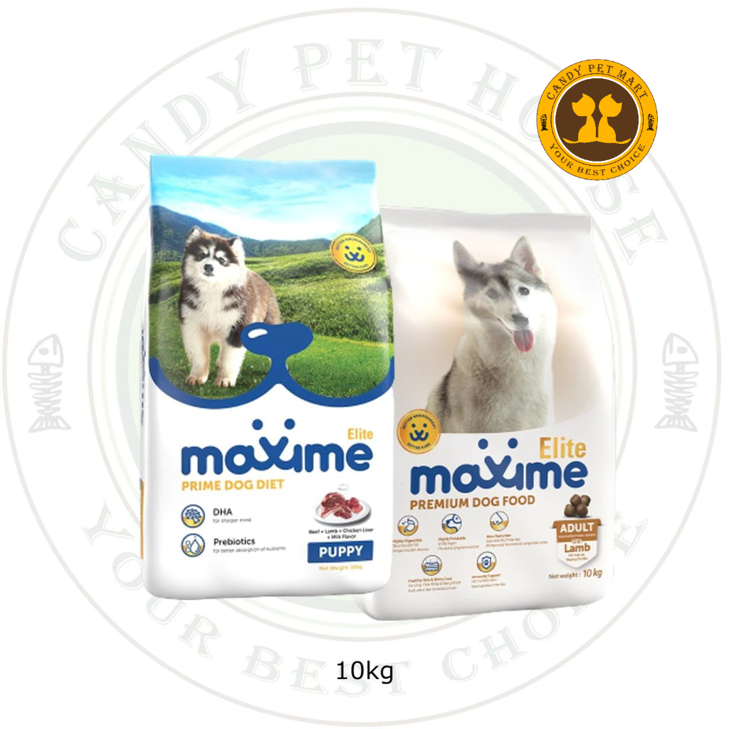 (EXP DATE: AUG 2024) Maxime Elite Premium/Prime Dry Dog Food-10kg ...