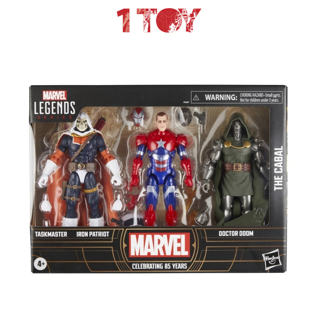 Marvel Legends Series: The Cabal 6" Taskmaster, Iron Patriot and Doctor ...