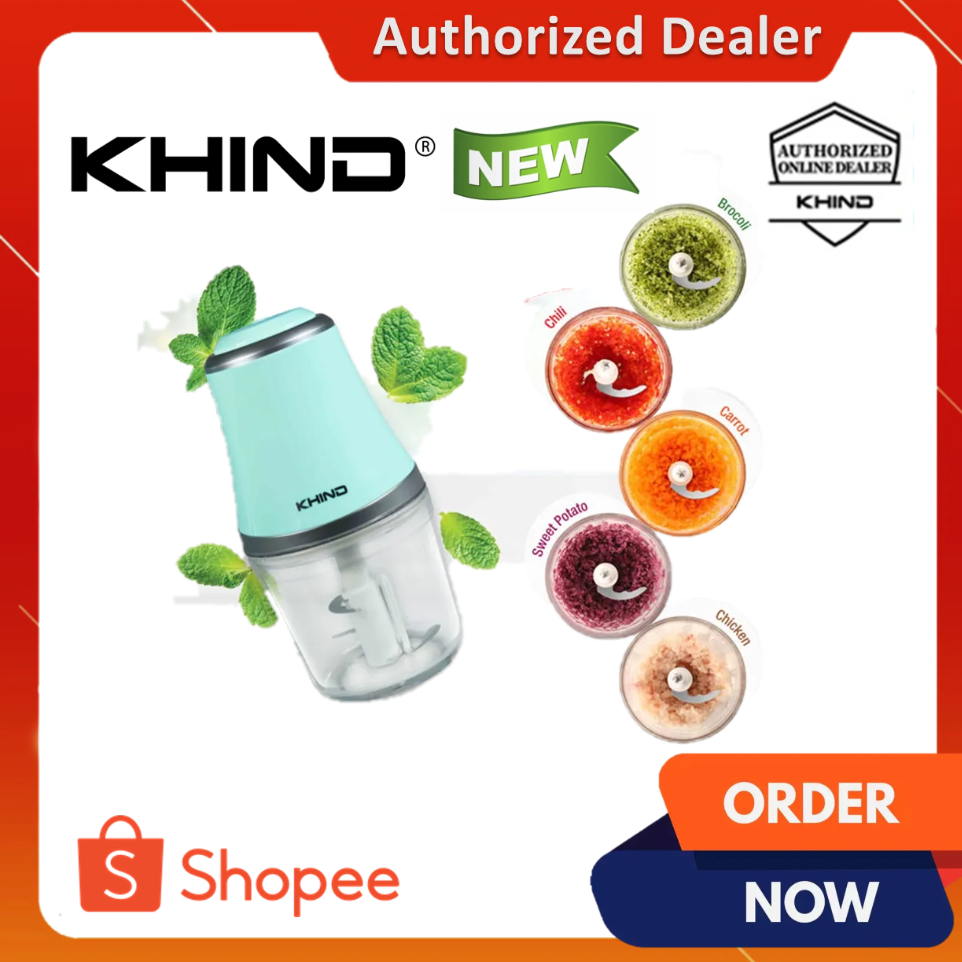 【NEW】KHIND FPC900 FPC-900 MINI FOOD CHOPPER BLENDER 搅拌机 搅拌器 | Shopee ...