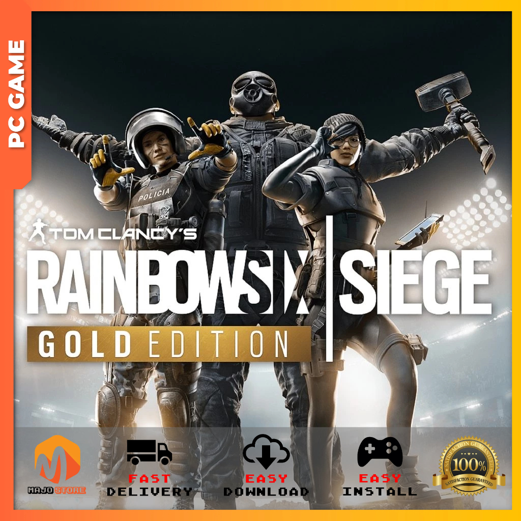 [PC Game] Tom Clancy's Rainbow Six Siege Gold Edition PC Digital ...