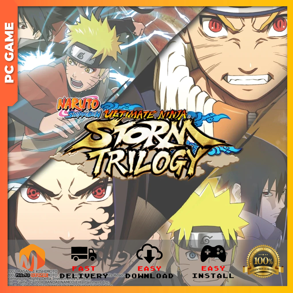 [PC Game] Naruto Shippuden Ultimate Ninja Storm Trilogy PC Digital Download Offline | Shopee ...