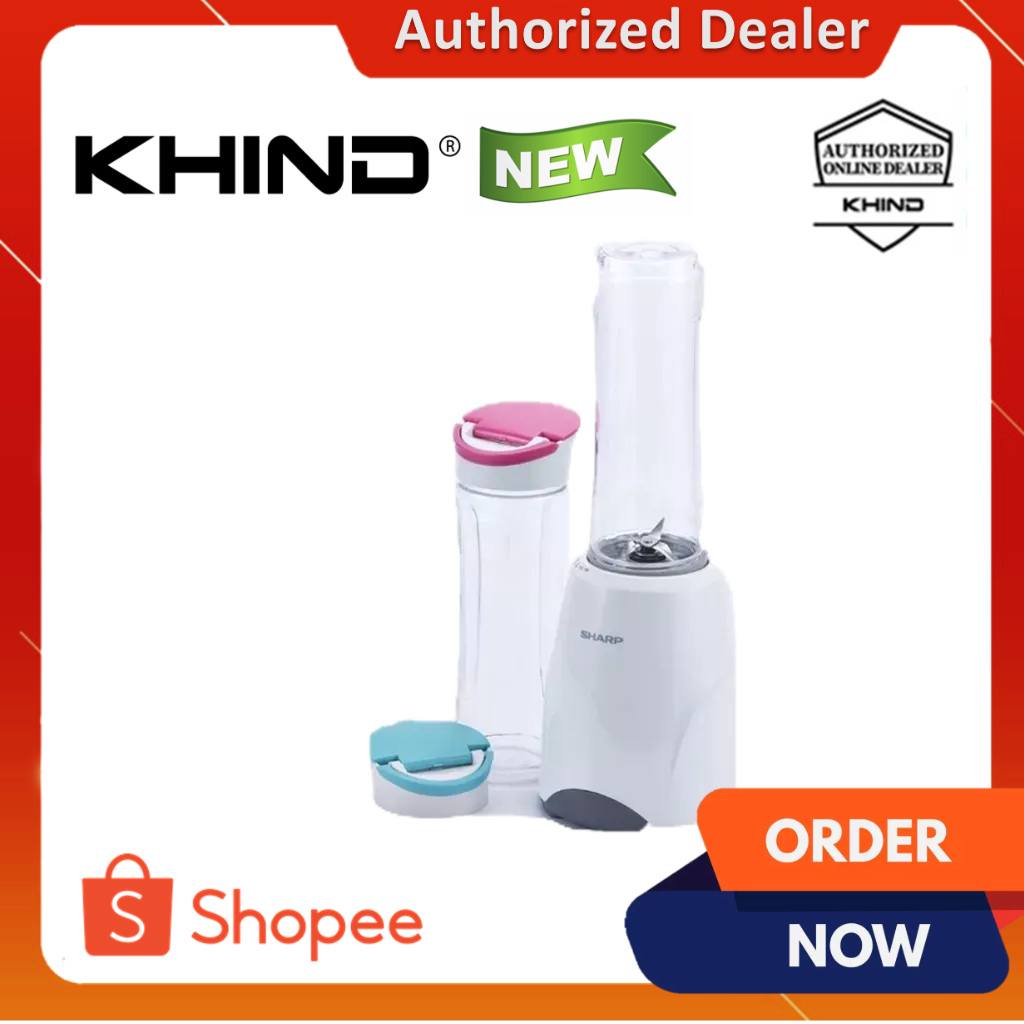KHIND BL600P/BL601P 300W 0.6L x 2 PERSONAL BLENDER FREE / Sharp ...
