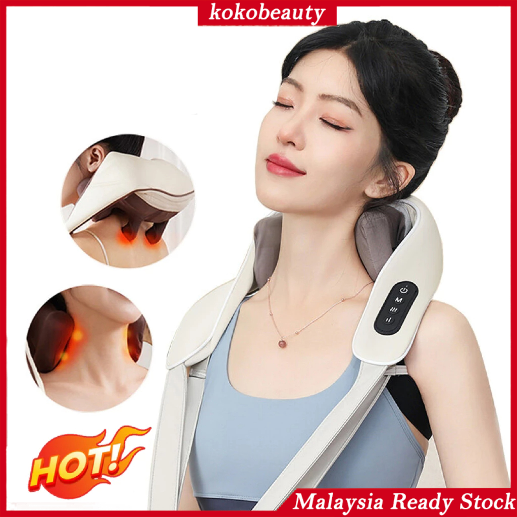 🔥Hot Sale🔥 Shoulder Neck Massager Third Generation Clamp Kneading ...
