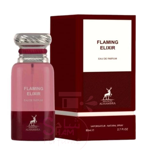 Flaming Elixir 80ml Cherry Maison Alhambra Unisex Edition Eau De Parfum ...