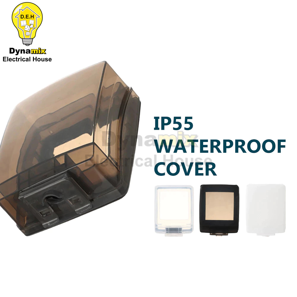 IP55 Waterproof Cover | Weatherproof Protective Outdoor Wall Switch ...