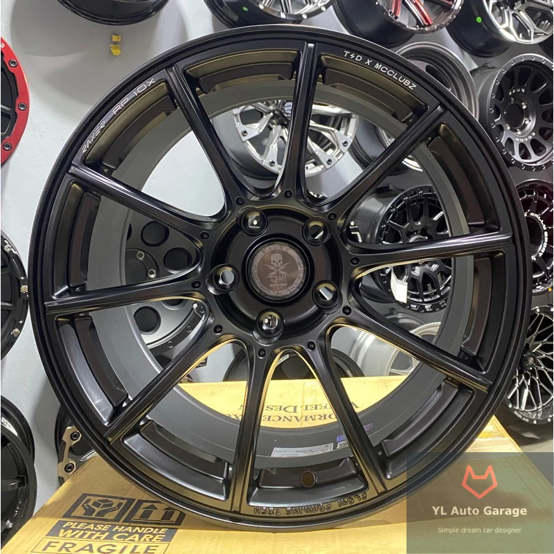 Raxer Rp10x Flow Forming Sport Rim 17x8jj Et35 5x112 114 3 Shopee