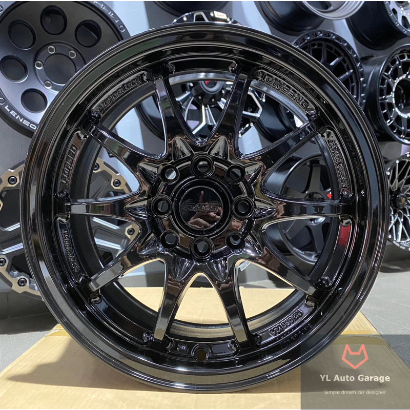 Volks Racing CE28 [10 Strip] Sport Rim 15x7JJ ET38 (4x100/114.3 ...