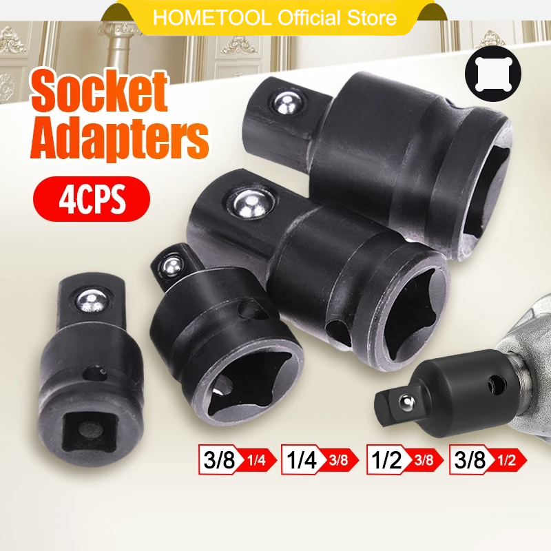 HOMETOOLMLK Impact Drive Socket Reducer Impact Ratchet Adapter ...