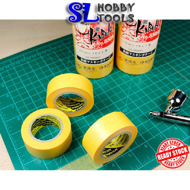 Kamoi Kabuki Japan 6mm 10mm 18mm 24mm Masking Tape (Same as Tamiya) | Shopee Malaysia