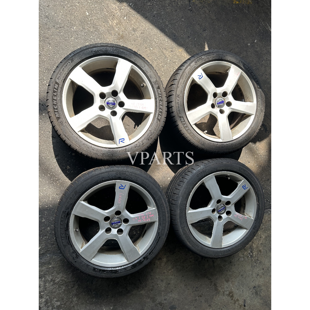PREMIUM USED👍 Volvo 17'' *R-Design* "CRACTUS" Rims, Import from Japan🇯🇵 ...