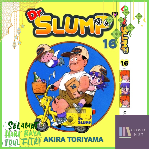 Dr. SLUMP vol1-16 END (BM Komik) NEW Physical Book Manga Komik Arale ...