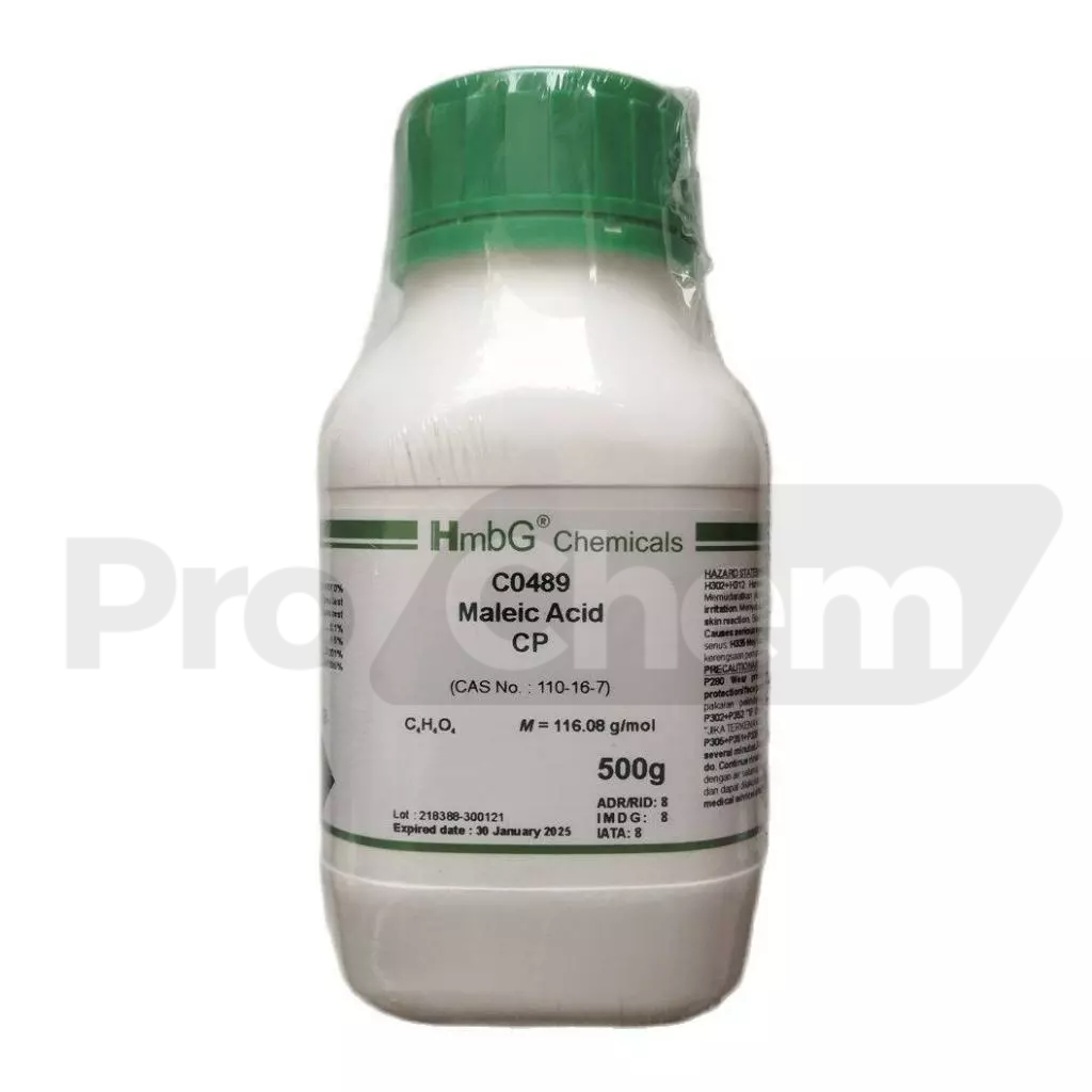 Maleic Acid CP, HmbG 500g [CAS No. 110-16-7] | Shopee Malaysia