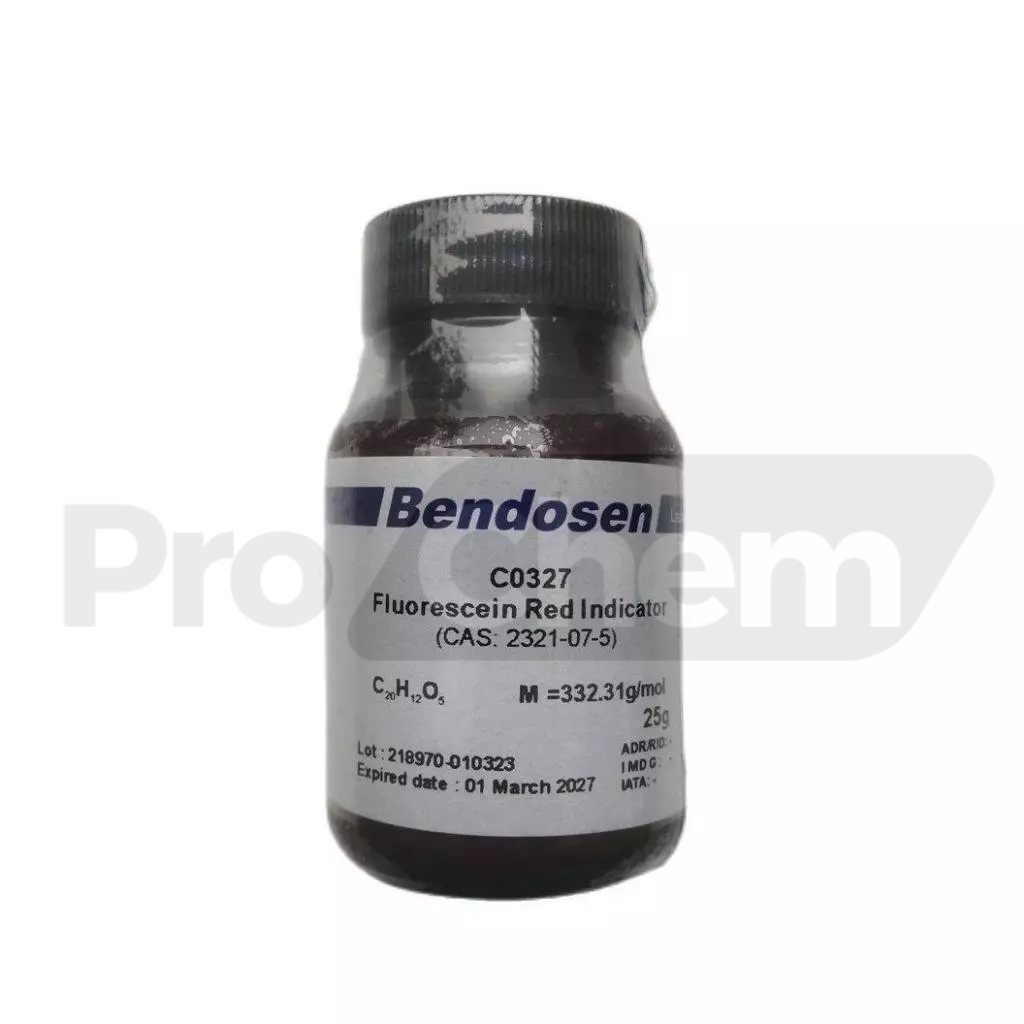 Fluorescein Red Indicator, Bendosen 25g [CAS No. 2321-07-5] | Shopee ...