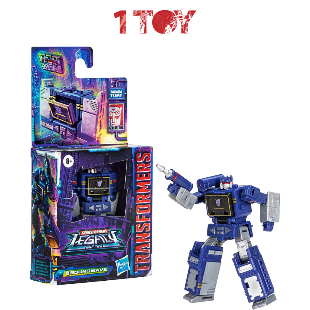 Transformers Generations Legacy Core Class Soundwave | Shopee Malaysia