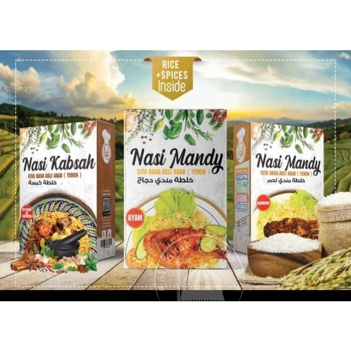 NASI MANDY AYAM // MANDY KAMBING // NASI KABSA // NASI BARYANY [500G ...