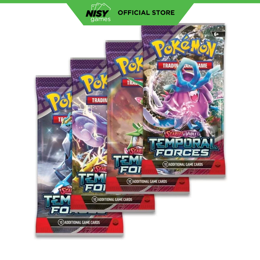 Pokemon TCG SV05 Temporal Forces Booster Pack (English) | Shopee Malaysia