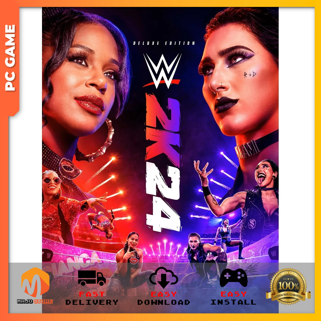 [PC Game] WWE 2K24 Deluxe Edition PC Digital Download Offline | Shopee ...