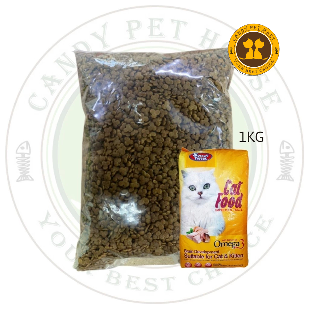 Sweet Tweet Cat Food / Makanan kucing Murah - 1Kg Repack | Shopee Malaysia