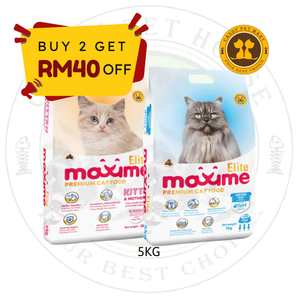 Maxime Elite Premium Dry Cat Food-5kg | Shopee Malaysia