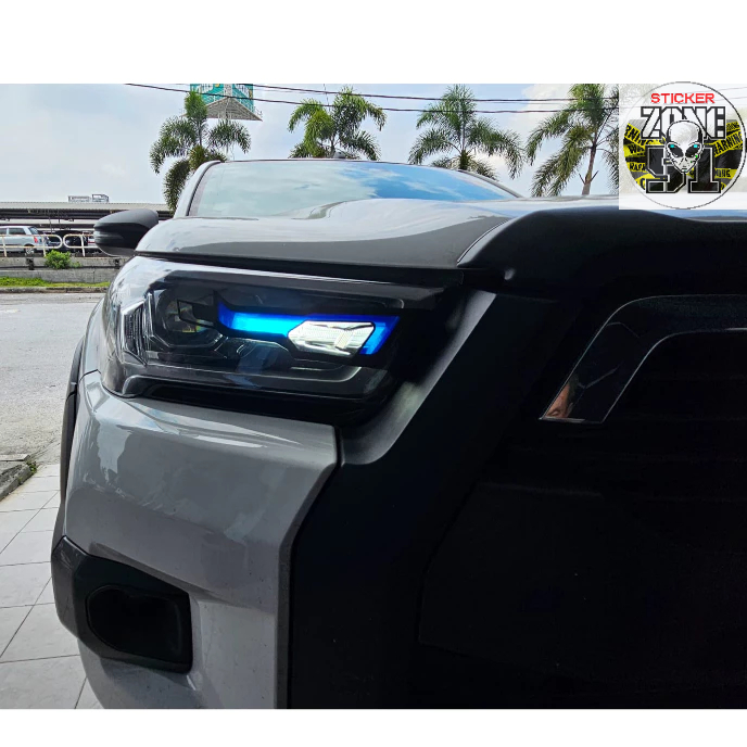 Toyota Hilux Neon Day Light Sticker [ One Pair ] 10 Colors Selection ...