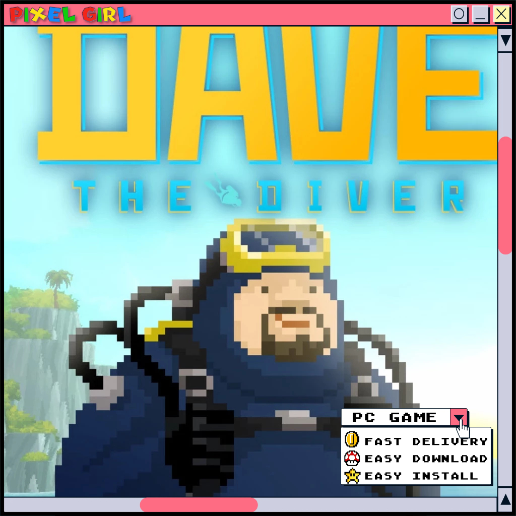 Dave The Diver PC Digital Download Offline [PC Game ] | Shopee Malaysia