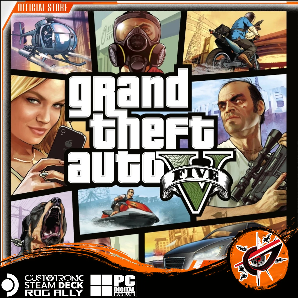 Grand Theft Auto V + MODS ADDONS STEAM DECK | ROG ALLY | LEGION GO ...