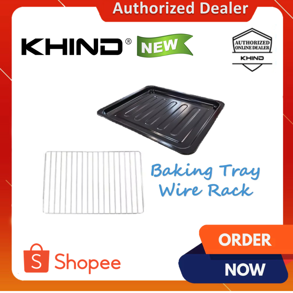Khind Baking Tray / Wire Rack Only - Original ( OT25B ) | Shopee Malaysia