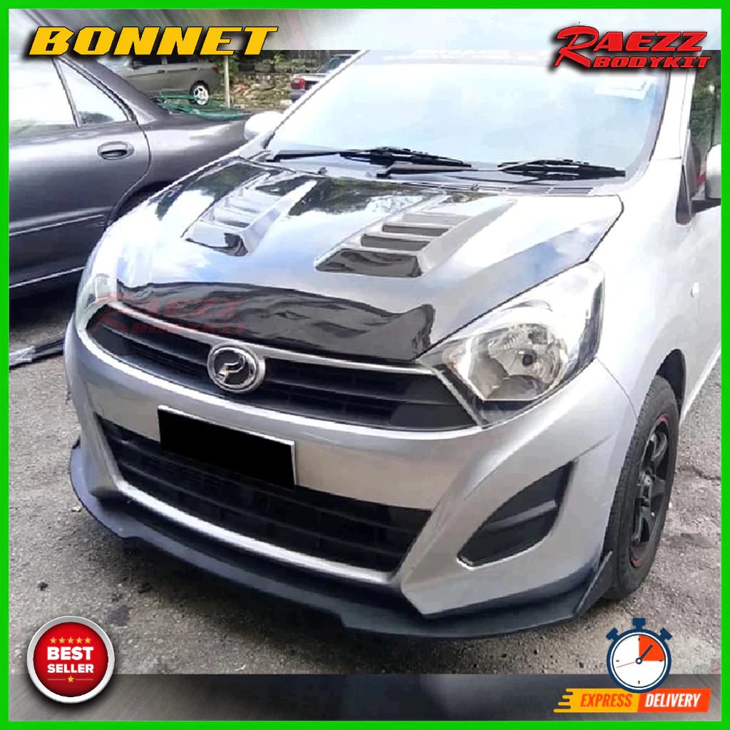 💥READY STOCK💥Perodua Axia **G-Spec**JS Racing** Bonnet (WITHOUT PAINT ...