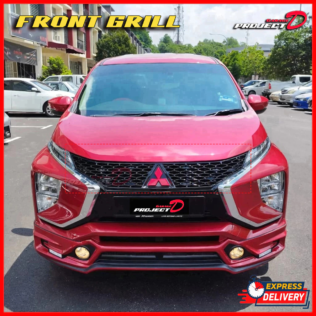 💥READY STOCK💥Mitsubishi Xpander * 2018 ~ 2023 * Front Grill @Honeycomb ...