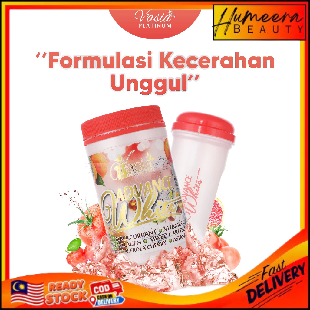 VASIA Advance White Minuman Putih Gebu Whitening Drink | Shopee Malaysia