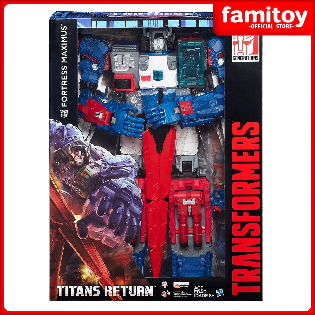 Hasbro Transformers Titans Return Titan Class Fortress Maximus SDCC ...