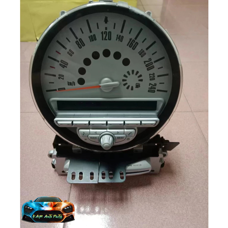 MINI COOPER S R55 R56 R57 RADIO CD PLAYER SPEEDOMETER ORIGINAL JAPAN ...