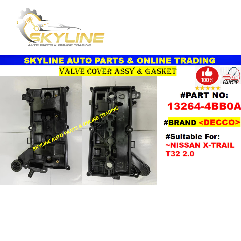 13264-4BB0A Valve Cover Assy Nissan X-trail T32 2.0 (With Valve Cover ...