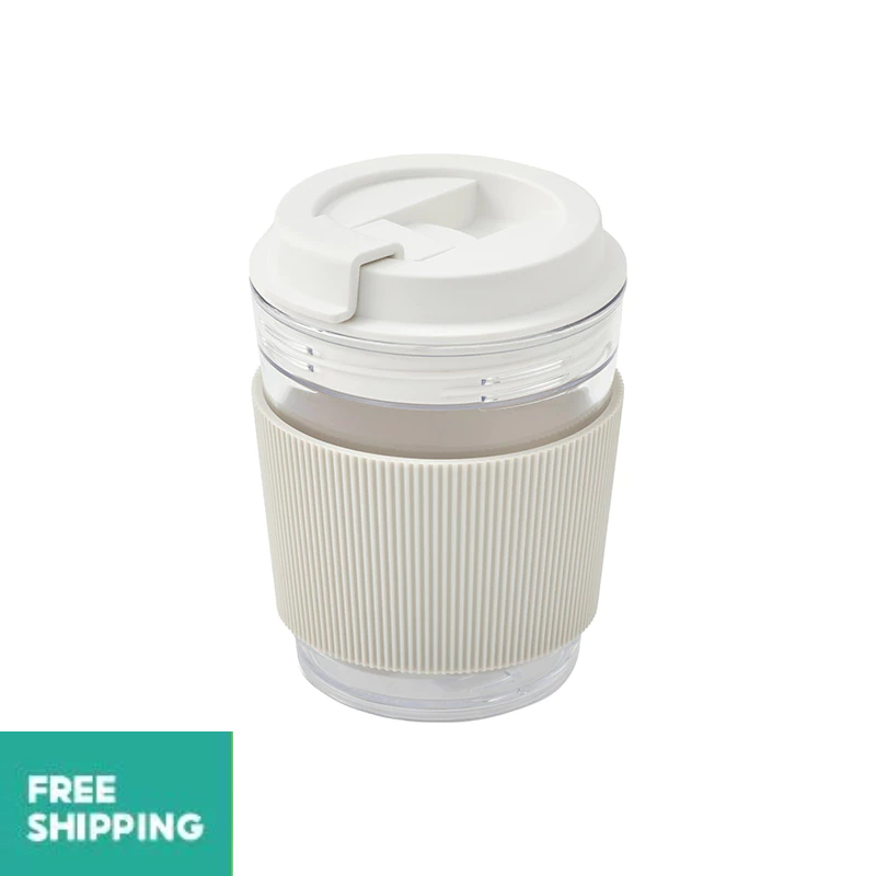 MUJI Clear Coffee Bottle With Silicone Sleeve | Shopee Malaysia