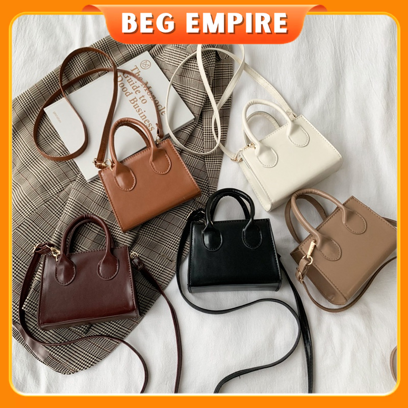🎒Baeg Empire🎒 TOP HANDLE HANDBAG terkini mini CROSSBODY WOMEN BAG retro ...