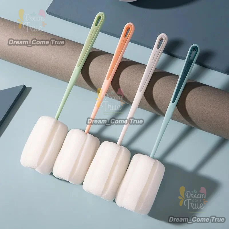Cup Cleaning Brush Long Handle Bottle Cleaning Sponge Milk Wineglass ...
