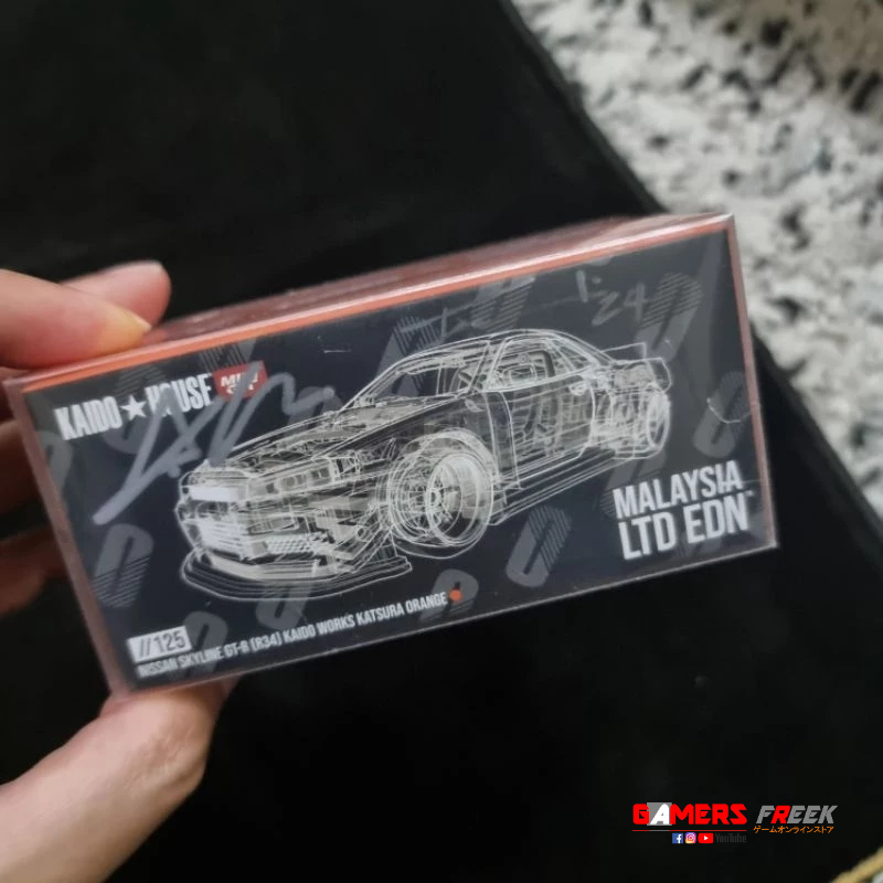 MDX24 Exclusive Kaido House Mini GT Nissan Skyline GT-R R34 Signed Jun ...