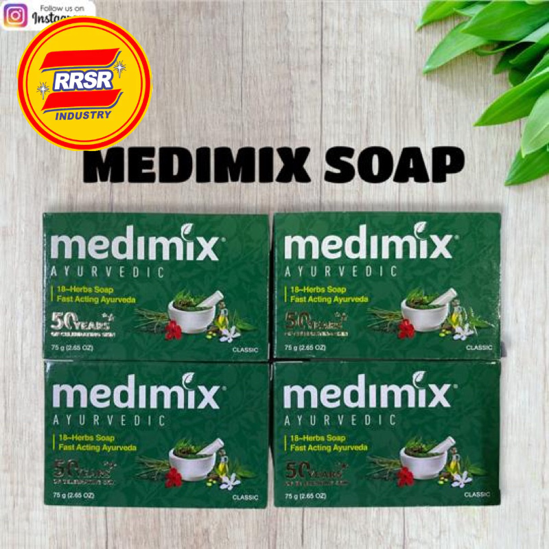 MEDIMIX AYURVEDIC HERBAL SOAP 125GM | Shopee Malaysia