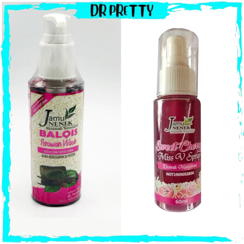 JAMU NENEK BALQIS PERAWAN WASH & SWEET CHERRY V - SPRAY 🌈 ORIGINAL ...
