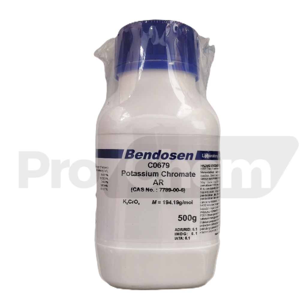 Potassium Chromate AR, Bendosen 500g [CAS No. 7789-00-6] | Shopee Malaysia