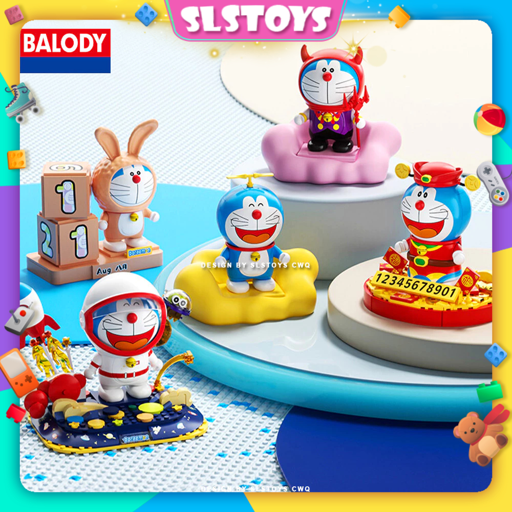 Balody Block Doraemon Series Cartoon Character CNY Chinese New Year ...